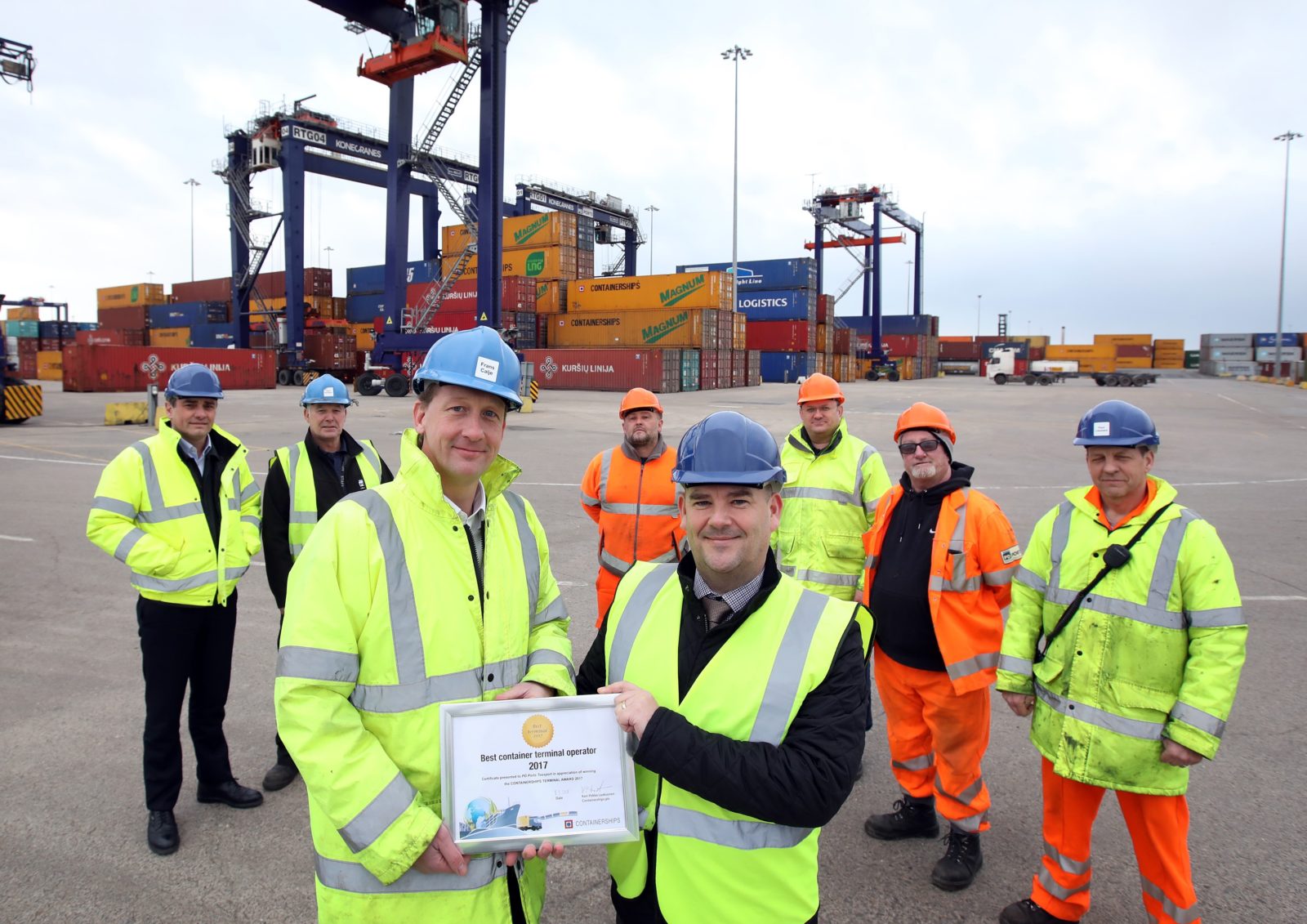 PD Ports' Teesport recognised as top terminal - Invest in Middlesbrough ...