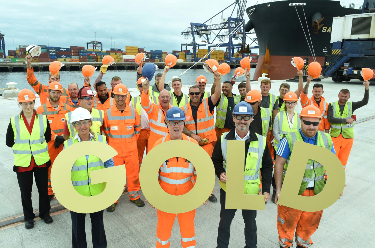 Gold awards for PD Ports' health and safety standards - Invest in ...