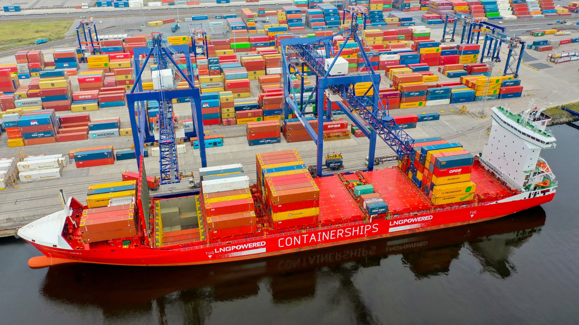 Teesport welcomes new Containerships route - Invest in Middlesbrough ...